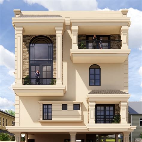 Classical Building Elevation