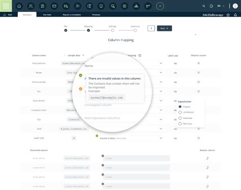 Contact Import Wizard Salesmanago Customer Data Platform With