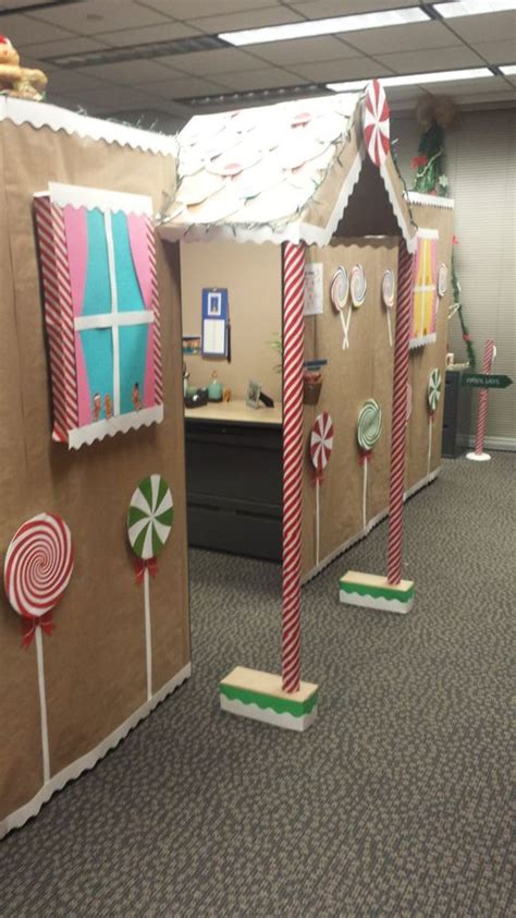 Easy To Make Office Cubical Candyland Christmas Decorations Carroll