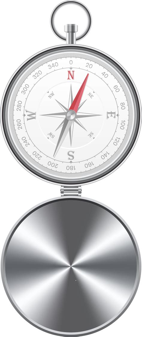 Magnetic Compass Vector Illustration Isolated On White Background 9314285 Png