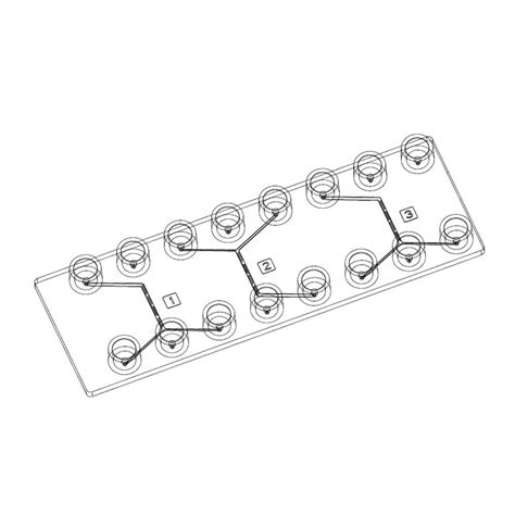 Passive Herringbone Mixer Chip Luer Darwin Microfluidics