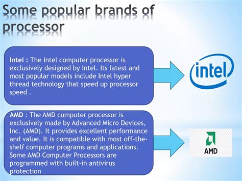 Presentation On Computer Processor PPTX