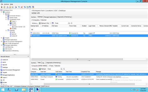 ‎nic Not Connection After Vm Provisioning In Vworkspace 801 Dell