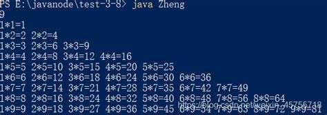 Java输出nn的乘法口诀表，n由用户输入。java 编写一个程序接受用户输入的一个整数 N并打印出一个 N 行的九九乘法表。 Csdn博客