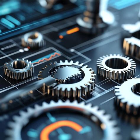 A Closeup Of Process Optimization Tools Being Used To Analyze And