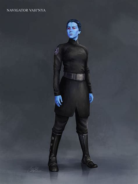 Thrawn Treason Character Designs Eli Ronan Vahnya Courtney Braun