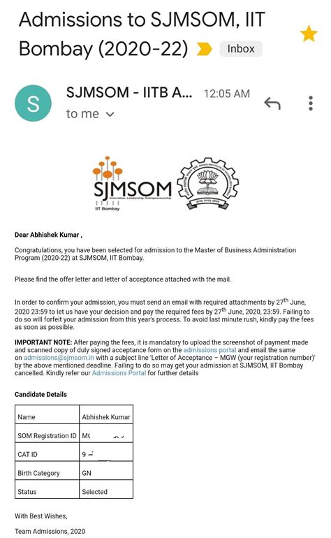 Abhishek Kumar On Linkedin Mbaprogram Iitbombay Sjmsom Mba 26