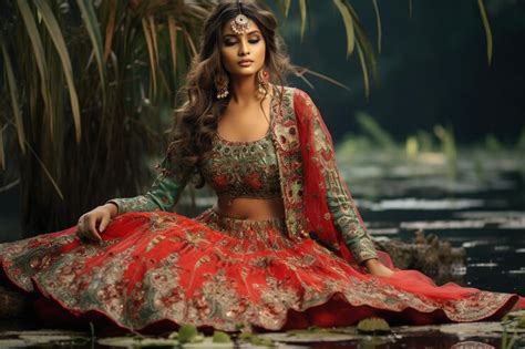 Premium Photo Bangladeshi Model Girl Showing Her Desi Dress