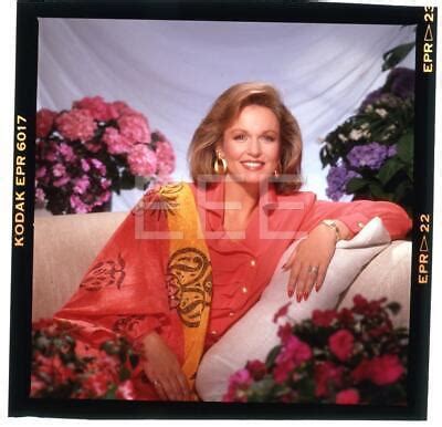 Phyllis George Actress Sports Caster Harry Langdon Transparency W