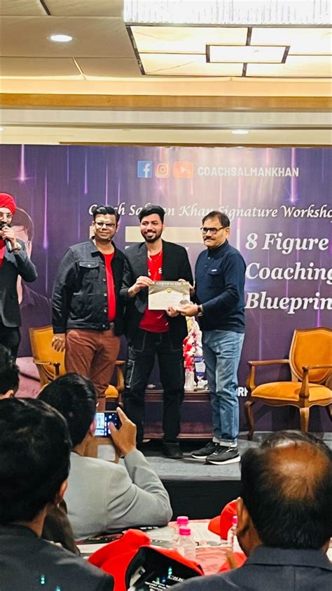 Rishu Singh On Linkedin Awarded With Certificate From Actor Mushtaq Khan And Coach Salman Khan😍