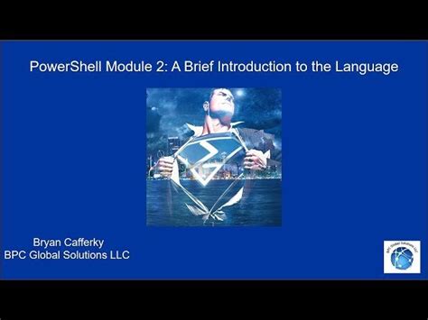 Free Video Powershell A Brief Introduction To The Language From Bryan Cafferky Class Central