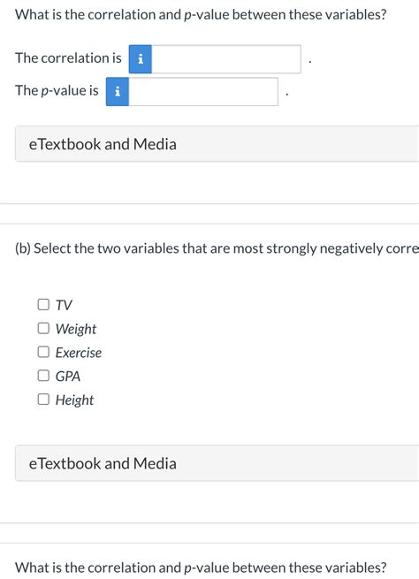 Solved A Correlation Matrix Allows Us To See Lots Of Chegg