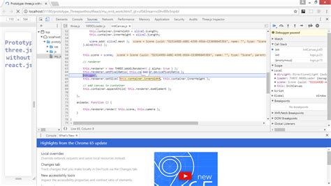 Javascript Threejs Why Render Setsize Function Is Being Executed