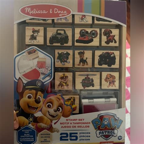 Melissa And Doug Toys Melissa Doug Paw Patrol Stamp Set Poshmark