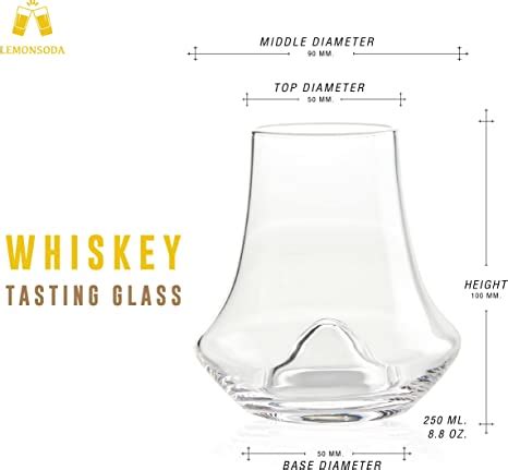 Whiskey Snifter Glasses Whiskey Tasting Glass Set