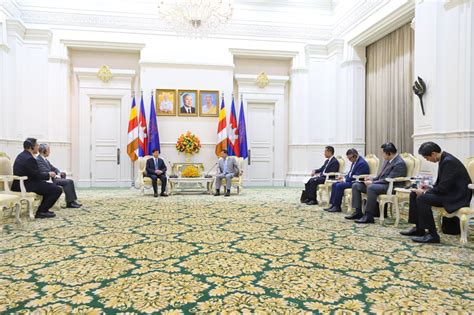 ឧបការីរដ្ឋមន្ត្រីក្រសួងសន្តិសុខសាធារណៈចិនកោតសរសើរការងារអភិបាលកិច្ចប្រទេសរបស់សម្តេចបវរធិបតី