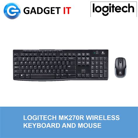 Logitech Mk270r Wireless Keyboard And Mouse Kbm Lgt Mk270r Shopee Malaysia
