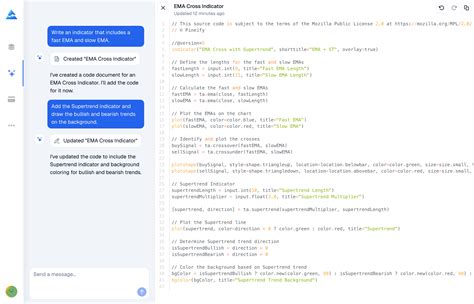 Best Ai Pine Script Generator And Pine Editor For Tradingview