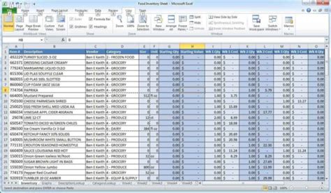 Vending Machine Tracking Spreadsheet — Db