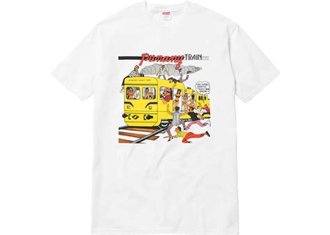 Supreme Wilfred Limonius Punany Train Tee White Mens Ss17 Us