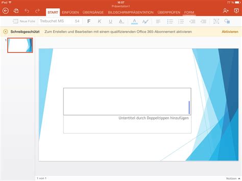 a first look at powerpoint on the ipad as a viewer the mobile presenter