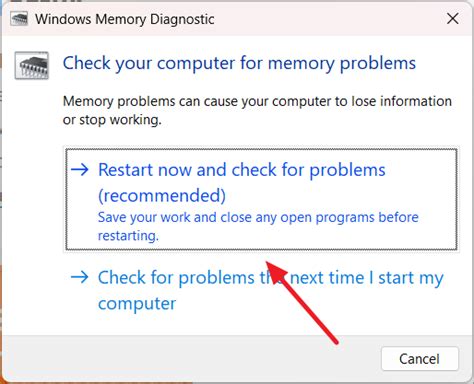 How To Use Windows Memory Diagnostic Tool