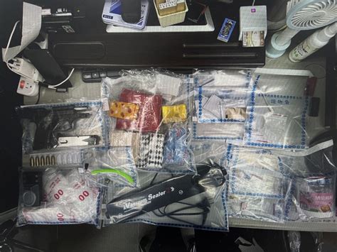 情侶檔涉擁槍販毒 毒品藏女內衣褲掩人耳目雙雙被逮 匯流新聞網