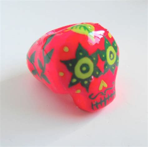Dreadlock Beads 7mm Sugarskull Design