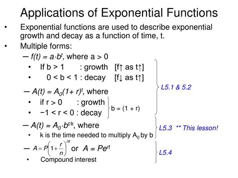 Ppt L53 Exponential Functions Powerpoint Presentation Free Download
