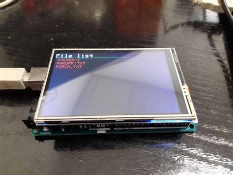 Using The Sd Module On The Tft Shield With Arduino Mega • Aranacorp