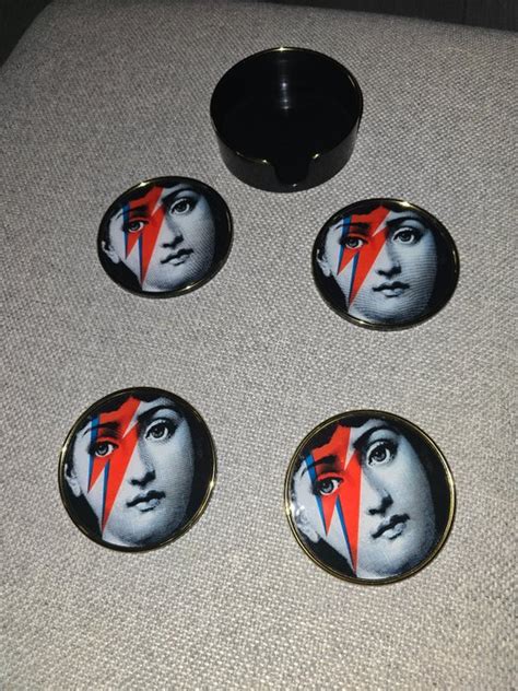 Sotto Bicchieri Postmoderno Fornasetti Style Drinking Service 4