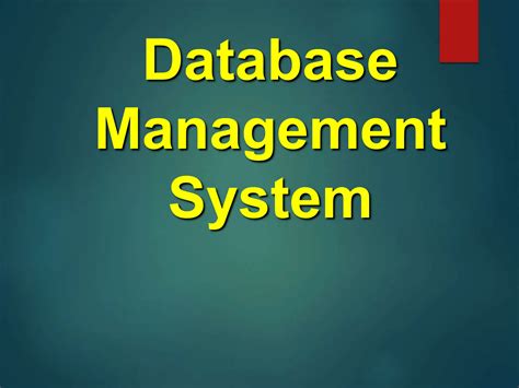 Database Management Systems Cs403 Power Point Slides Lecture 07 1ppt
