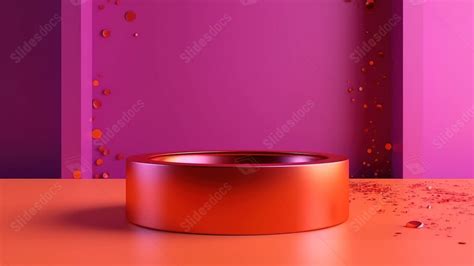 Best Bokeh Circle Powerpoint Background For Presentation