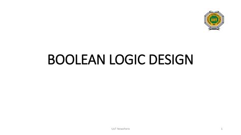 SOLUTION Boolean Logic Design Studypool