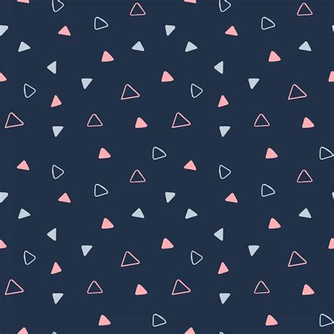 Premium Vector Triangle Pattern Vector Set