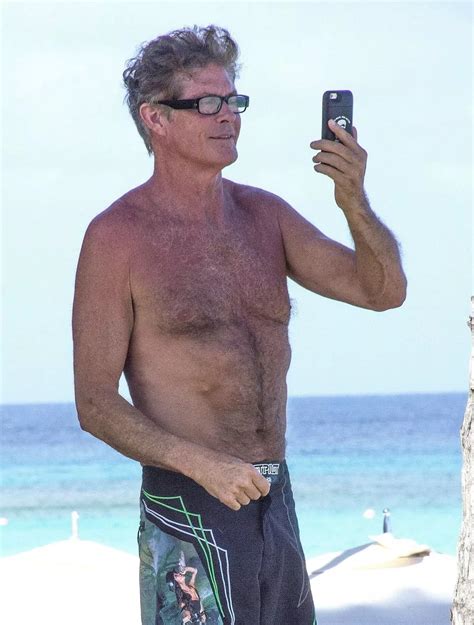 David Hasselhoff Showed Off His Beach Body In Barbados Still