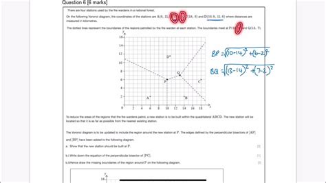 Voronoi Diagrams Slai Ib Exam Question Ti84 Youtube