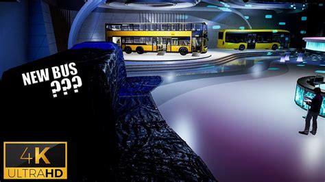 The Bus 4k Bus Showroom Own Route Circle Trip Steering Wheel