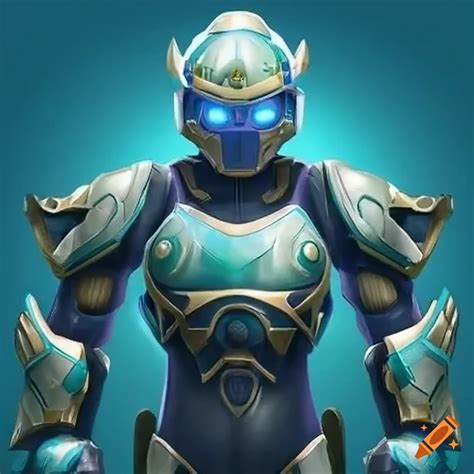 Illustration Of Hydron A Water Powered Superhero