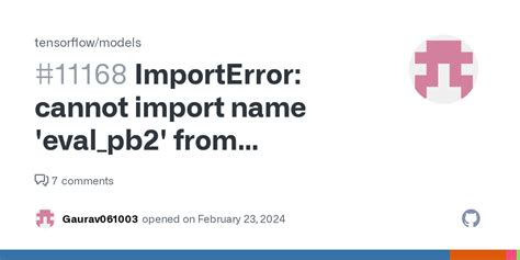 Importerror Cannot Import Name Eval Pb2 From Object Detection Protos · Issue 11168
