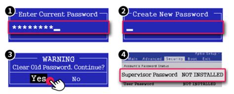 Lg Gram How To Set And Remove The Bios Supervisor Password Lg Usa Support