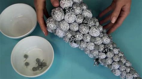 Как из фольги сделать красивую елочку