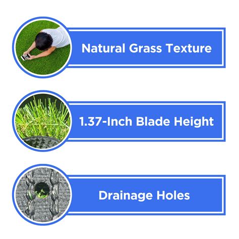 Artificial Grass 15 X 50 Feet Aleko