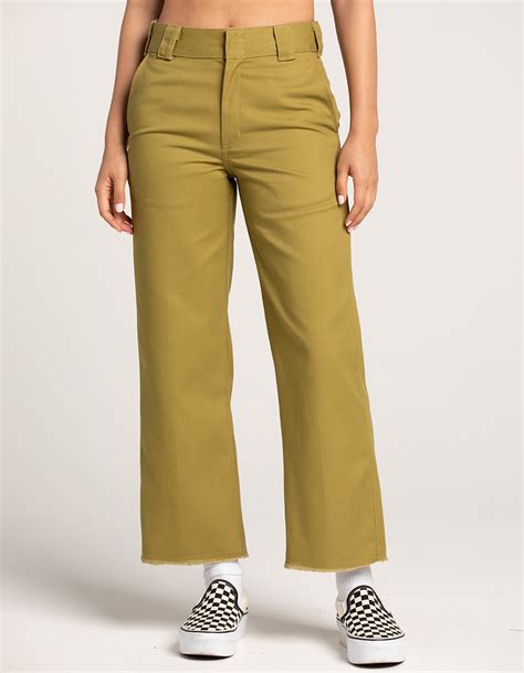 Dickies Crop Ankle Womens Pants Moss Tillys