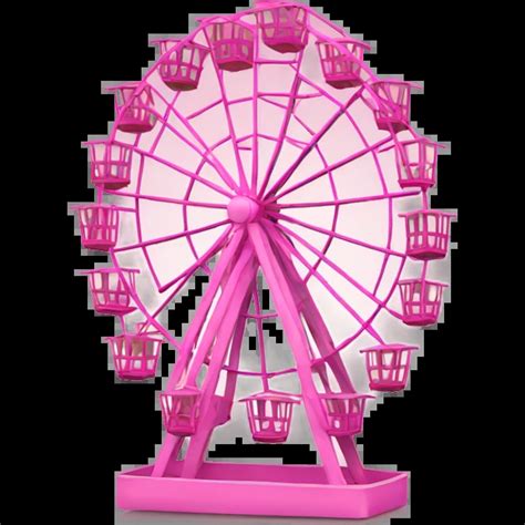 Pink Ferris Wheel Emoji Ai Emoji Generator
