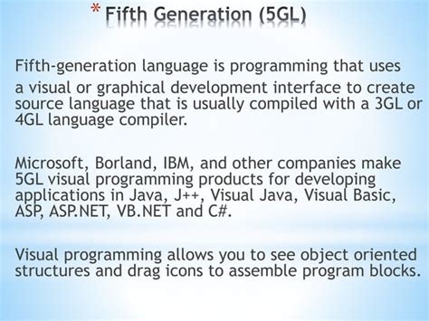 Program And Language Generation Ppt
