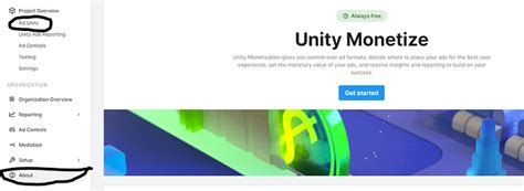 Unity Ads Unit Page Keeps Redirecting Me To The About Page Questions Answers Unity