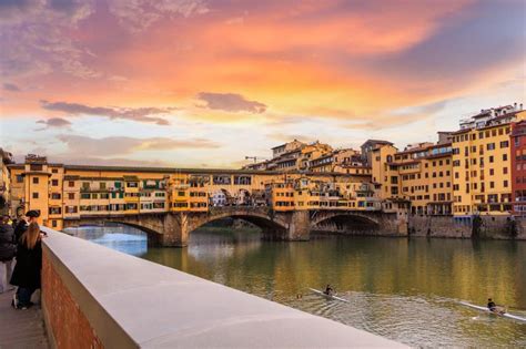Ponte Vecchio Bridge In Florence Italy Editorial Photo Image Of