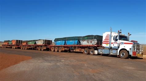 Mammoet Triple Road Train Trailer 3 A Wsi Models