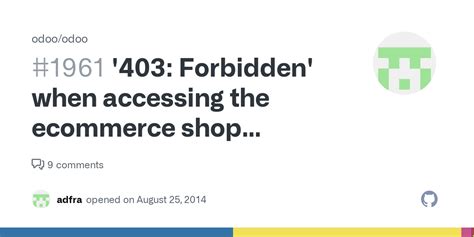 403 Forbidden When Accessing The Ecommerce Shop Coming From Portal · Issue 1961 · Odooodoo